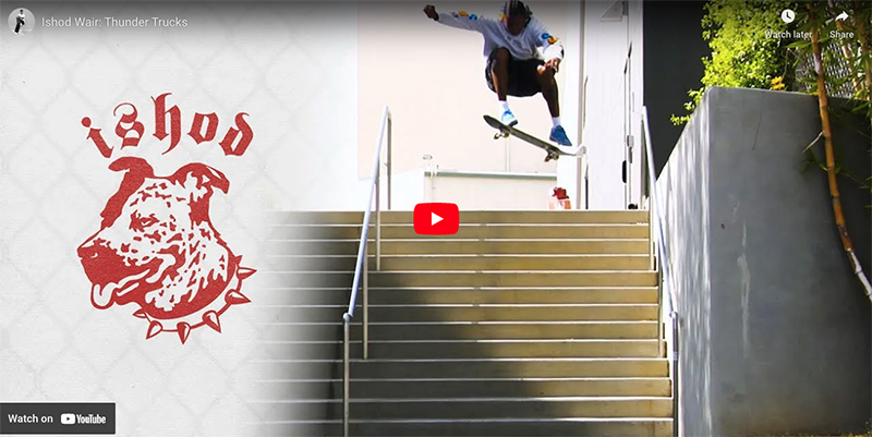 ISHOD WAIR: THUNDER TRUCKS - Supra Dist.